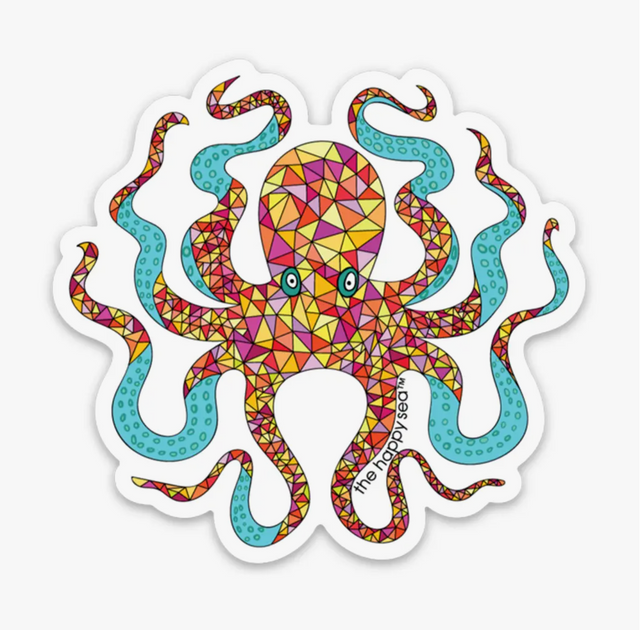 3" Octopus Sticker – Gypsy Life Surf Shop
