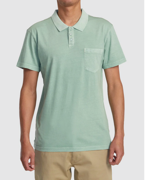 PTC Pigment Polo-Green Haze – Gypsy Life Surf Shop