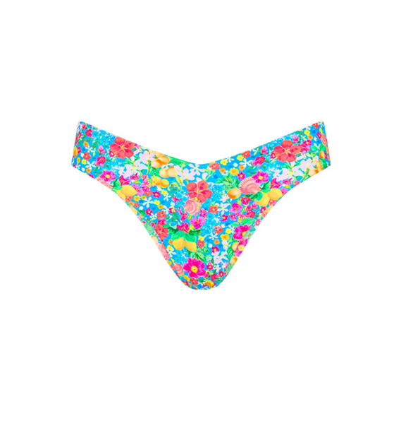 Cheeky V Bikini Bottom - Mermaid Garden – Gypsy Life Surf Shop