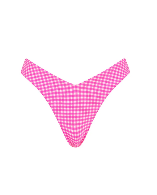 Y Cheeky Bikini Bottom - Pink Diva – Gypsy Life Surf Shop