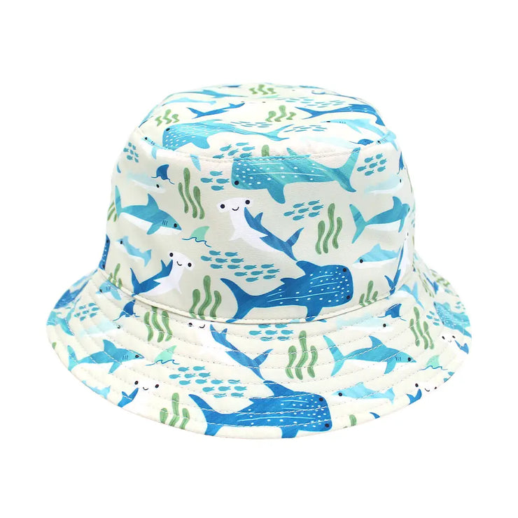 Shark Friends Ocean Blue Reversible Kids Bucket Hat – Gypsy Life Surf Shop
