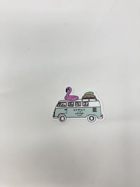Gypsy Life Flamingo Van Sticker – Gypsy Life Surf Shop