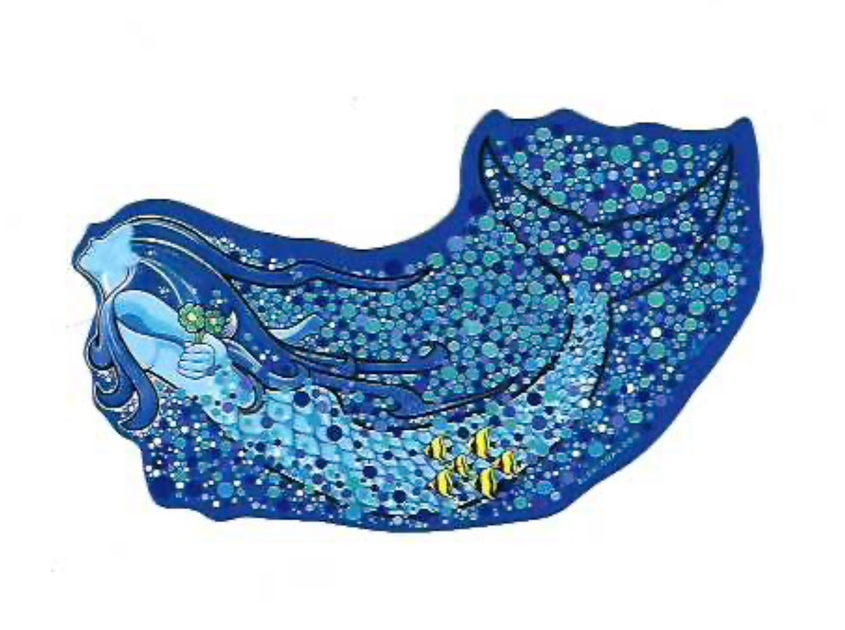Mermaid Sticker – Gypsy Life Surf Shop