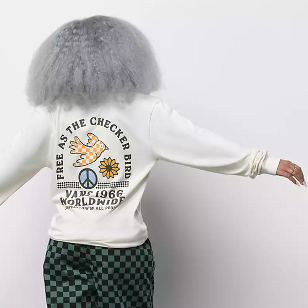 Free As A Checker Bird - Antique White – Gypsy Life Surf Shop