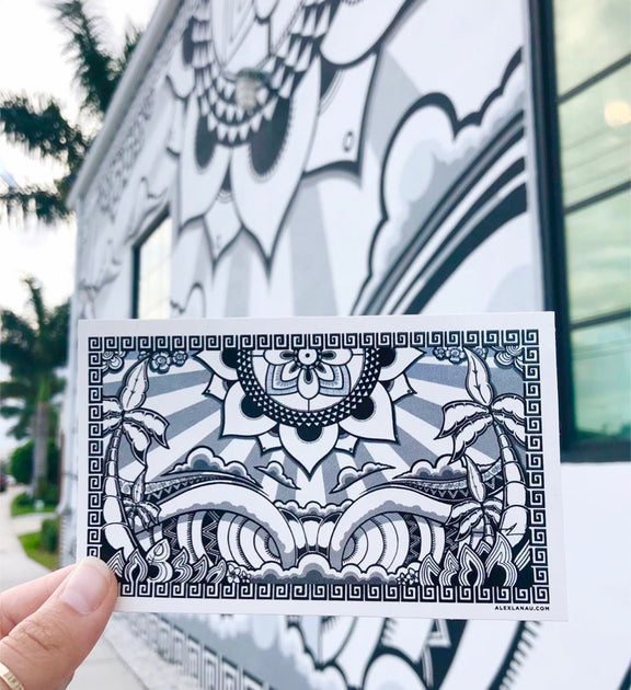 Gypsy Life Mural Sticker – Gypsy Life Surf Shop